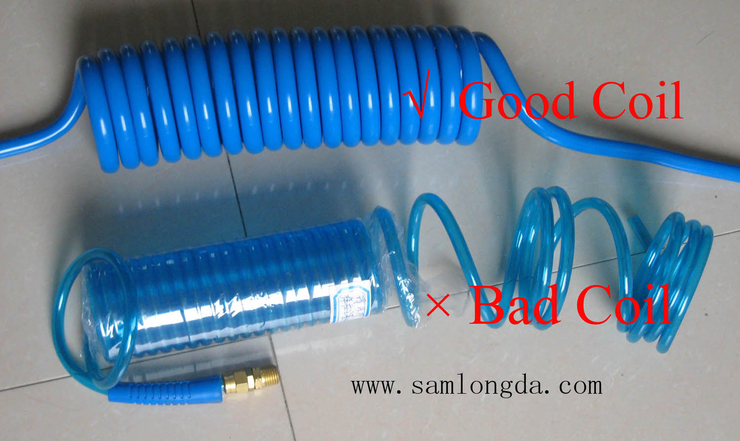 Coil Tube Is Same With PU Coil Tube, We Are Coil Tubefactory In China